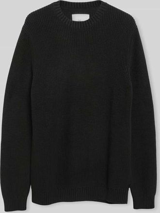 s.Oliver Red Label Regular Fit Strickpullover aus reiner Baumwolle mit Rundhalsausschnitt