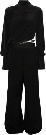 Tom Ford Tu0301 Fax1636Naa - Femme - Combinaisons et Ensembles - Noir - Taille: 36 FR