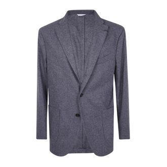 Boglioli Homme, Vestes, Gris, Taille: 2XL Wool Blend Unstructured Blazer