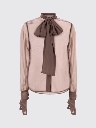 Saint Laurent Hemdbluse Damen Farbe Braun