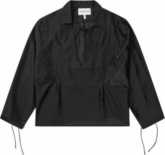 Munthe Femme, Blouses et Chemises, Noir, Taille: 40 FR Blouses
