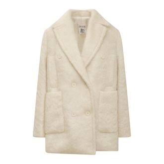 Semicouture Femme, Manteaux, Beige, Taille: 40 FR Manteaux