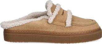 INUIKII chaussons à bords en polaire - Tons neutres