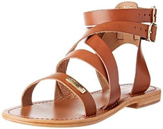 Les Tropeziennes Femmes OCEANIE Sandales Bride Cheville, Marron (Tan 782), 40 EU
