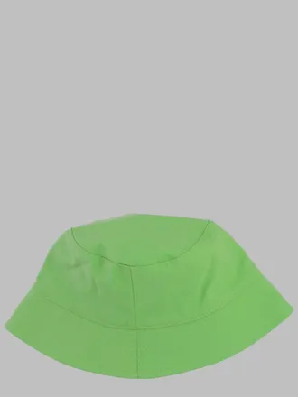 Msgm MS028884K_169 Cotton Cloche Hat - Green