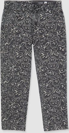 Volcom Fa F Rygalski Jeans black print