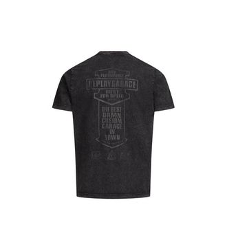 Replay T-shirt droit manches courtes en coton