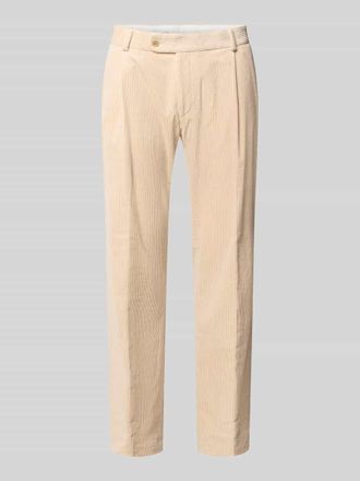 Carl Gross Cordhose mit Bundfalten Modell Torry
