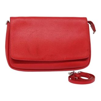 Louis Vuitton Pre-owned Cuir sacs-louis-vuitton - Femme - Pre-owned - Rouge - Taille: ONE Size
