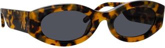 The Attico Authentische Berta Brille mit Premium-Qualit&auml;t - - Accessories - unisex - Braun - 54 MM