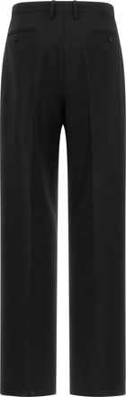 Fendi Mohair Blend Trousers - Black