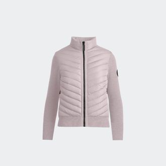Canada Goose HyBridge Strickjacke mit Black Label (Weiblich, Lucent Rose, S)