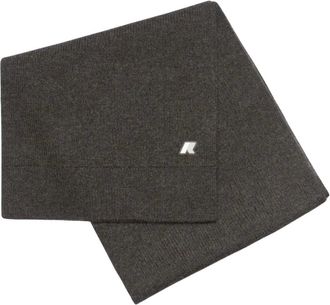 K-Way Homme, Accessoires, Noir, Taille: ONE Size &Eacute;charpe en laine &agrave; point de Cardigan Etienne