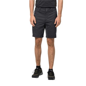 Jack Wolfskin M Activate Tour Short Schwarz, Herren Hose, Gr&ouml;&szlig;e 56 - Farbe Phantom