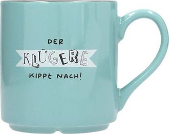 Depesche 0013594-042 Lieblingsbecher Motiv Nr. 42, Henkeltasse mit Spruch, 300 ml, aus Porzellan, teilweise mit Goldfolie und Innendruck