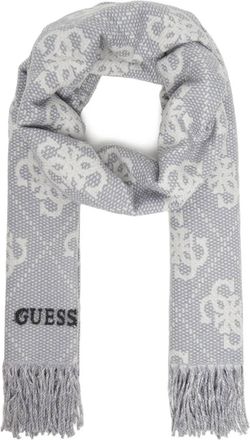 Guess Tuch Boston Jacquard Scarf 70X180 Grey grau