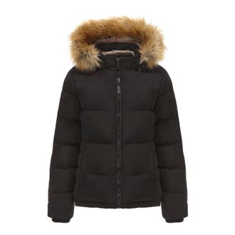 SoulCal&Co SoulCal - Bubble Steppjacke f&uuml;r Damen (Schwarz)