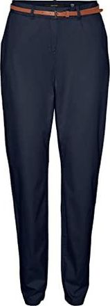 Vero Moda Pantalon Chino pour Femme VMFLASHINO Mr - Bleu Marine - XS/32, Blazer Bleu Marine., 30W x 32L