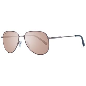 Serengeti Eyewear Bronzefarbene Metallsonnenbrille
