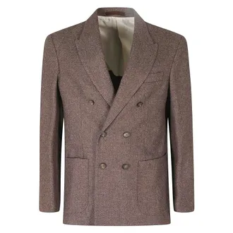 Eleventy Homme, Costumes, Brun, Taille: 2XL Blazer deux boutons