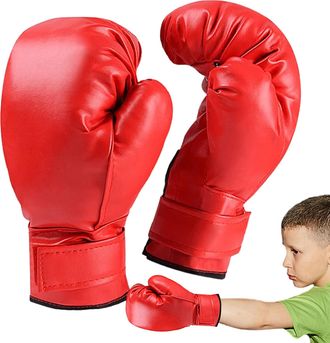 Generic Sparring-F&auml;ustlinge - 8OZ-Kampfhandschuhe, PU-Trainingspolster, bequeme Passform mit leicht zu reinigender Oberfl&auml;che | Praktische Boxausr&uuml;stung f&uuml;r M