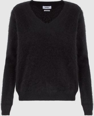 Notshy Pull Lima Col V Cachemire Noir