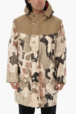 Woolrich GRIFFIN Gemusterter Parka LOVELAND FISHTAIL mit abnehmbaren &Auml;rmeln Woolrich