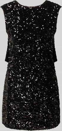 Only Paillettenkleid mit R&uuml;ckenausschnitt