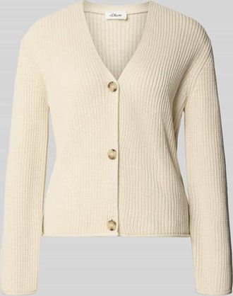 s.Oliver Red Label Cardigan mit markanten Kn&ouml;pfen