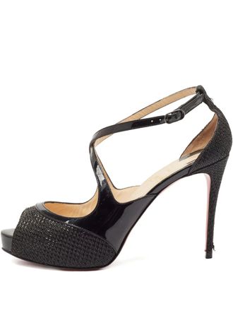 Christian Louboutin sandales Mira Bella 120 mm (2024) - Noir