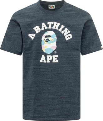 A Bathing Ape A Bathing Ape, Homme, Tops, Bleu, Taille: L New Multi Camo Tee