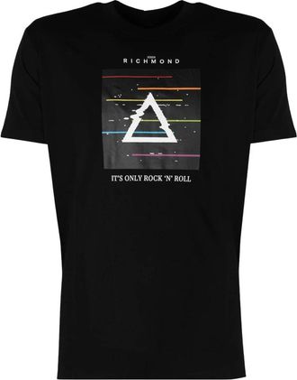 John Richmond Regular T-Shirt - - Tops - Herren - Schwarzk - 2XL
