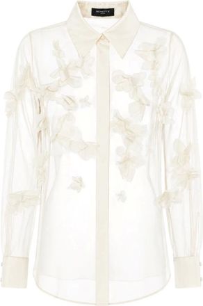 Nenette Femme, Blouses et Chemises, Beige, Taille: 40 FR Chemises