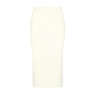 Kaos Bleistiftrock - - Skirts - Damen - Wei&szlig; - XS