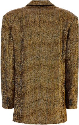 Missoni Embellished Knit Blazer - Gold