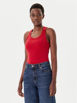 HUGO BOSS Top Datamia 50514489 Rot Slim Fit