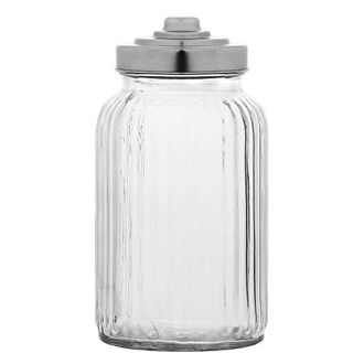 La Porcellana Bianca la Porcellana Tuscania Geschenkbox aus geriffeltem Glas, wei&szlig;, 11 x 11 x 21 cm