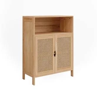 Vicco Meuble Salle de Bain Liora, Bambou, 60x80cm