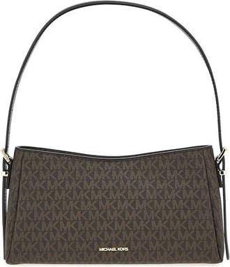 Michael Kors MD POUCHETTE, Hand Bag Women, Marron/Blk, Taille Unique