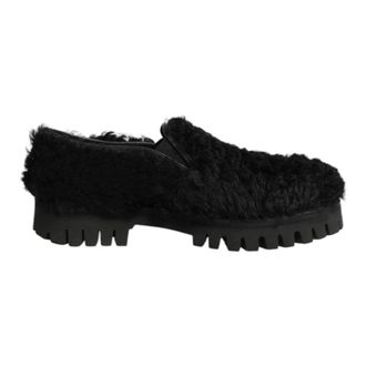 Dolce & Gabbana Slippers Formal Dress - - Shoes - Herren - Schwarzk - 41 1/2 EU