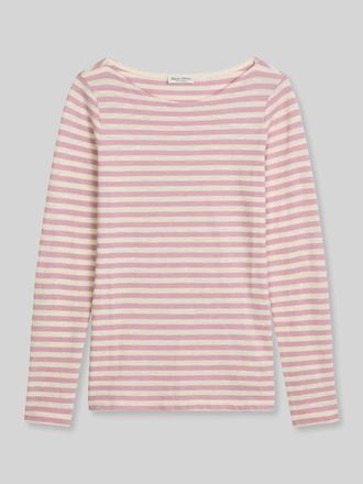 Marc O'Polo Regular Fit Langarmshirt aus reiner Baumwolle
