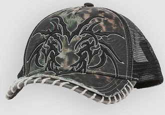 Vitriol Leopard Trucker Cap black