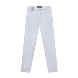 Hand Picked Slim-Fit Jeans - - Jeans - Herren - Wei&szlig; - W34