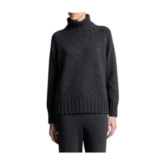 Kaos Raglan-Rollkragenpullover - - Knitwear - Damen - Grau - L