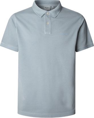 Pepe Jeans London Herren New Oliver Gd Poloshirt, Blau (Fade Blue), XXL