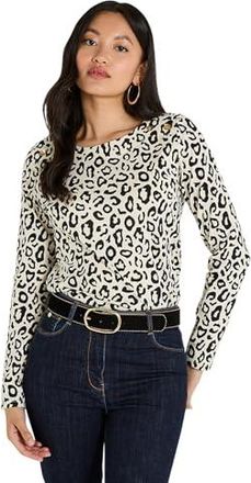 Grain de Malice T-Shirt imprim&eacute; l&eacute;opard Femme