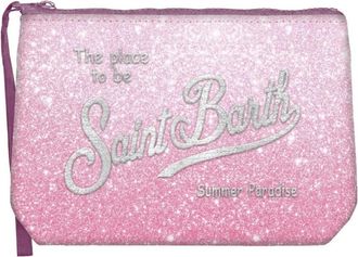 MC2 Saint Barth Femme, Sacs, Rose, Taille: ONE Size Aline Lurex Clutch Bag
