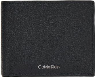 Calvin Klein Geldbörse Foil Emboss Ew Bill Fold LV04D1062G Schwarz
