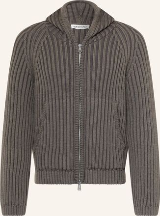 Our Legacy Our Legacy Strickjacke Aus Merinowolle grau