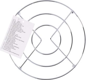 Tom Rusborg pfannenuntersetzer Edelstahl 17 cm Chrom